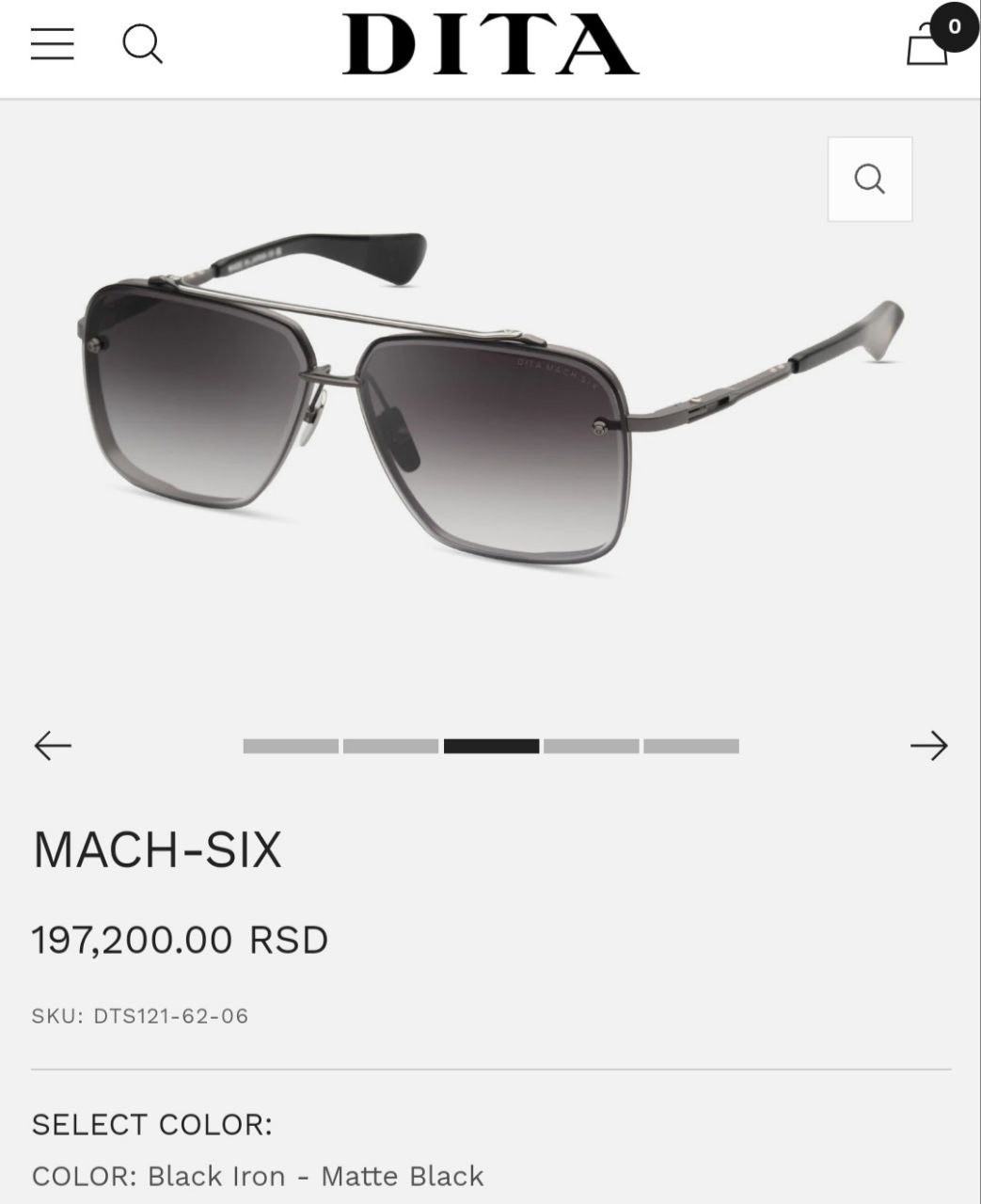 Dita Mach Six Naocale