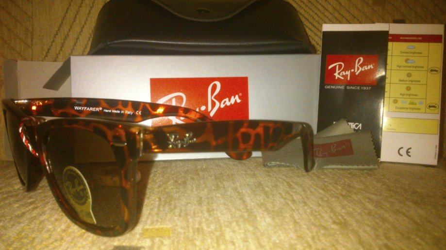 RAY BAN WAYFARER - boja havanna (leopard), NOVO, DOSTAVA ! * *