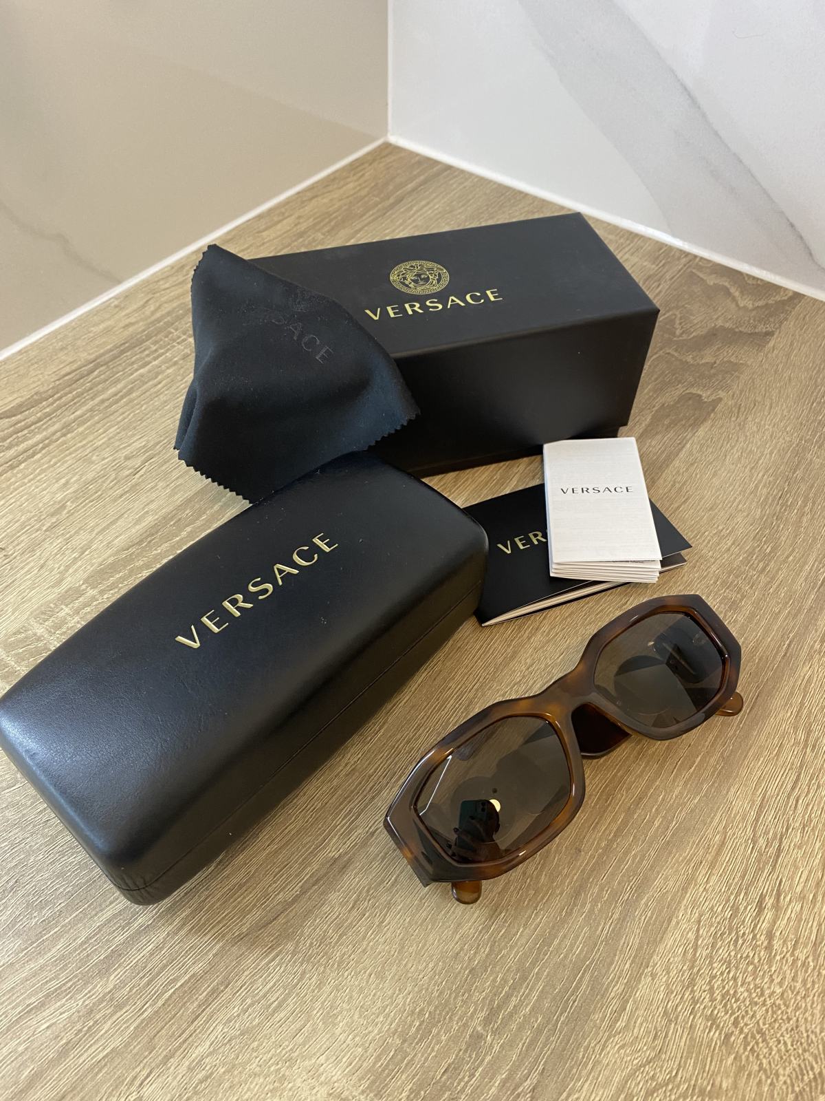 Versace Medusa Biggie sunčane naočale havana smeđe