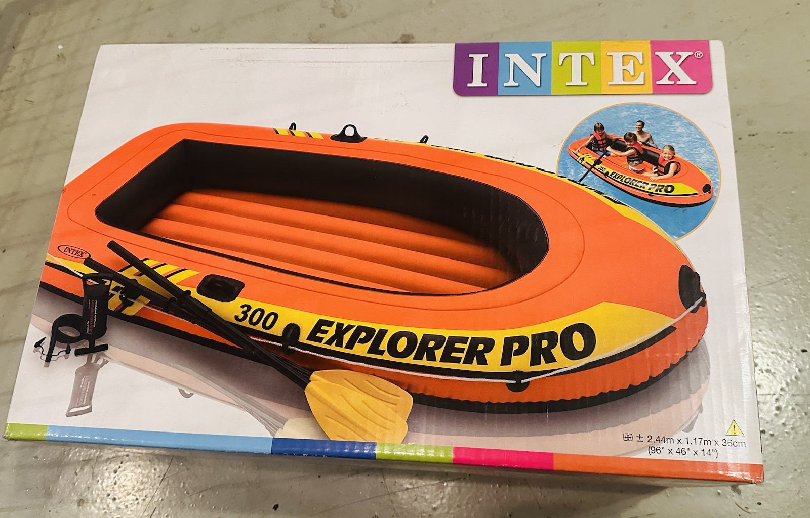 Čamac Intex Explorer Pro 300