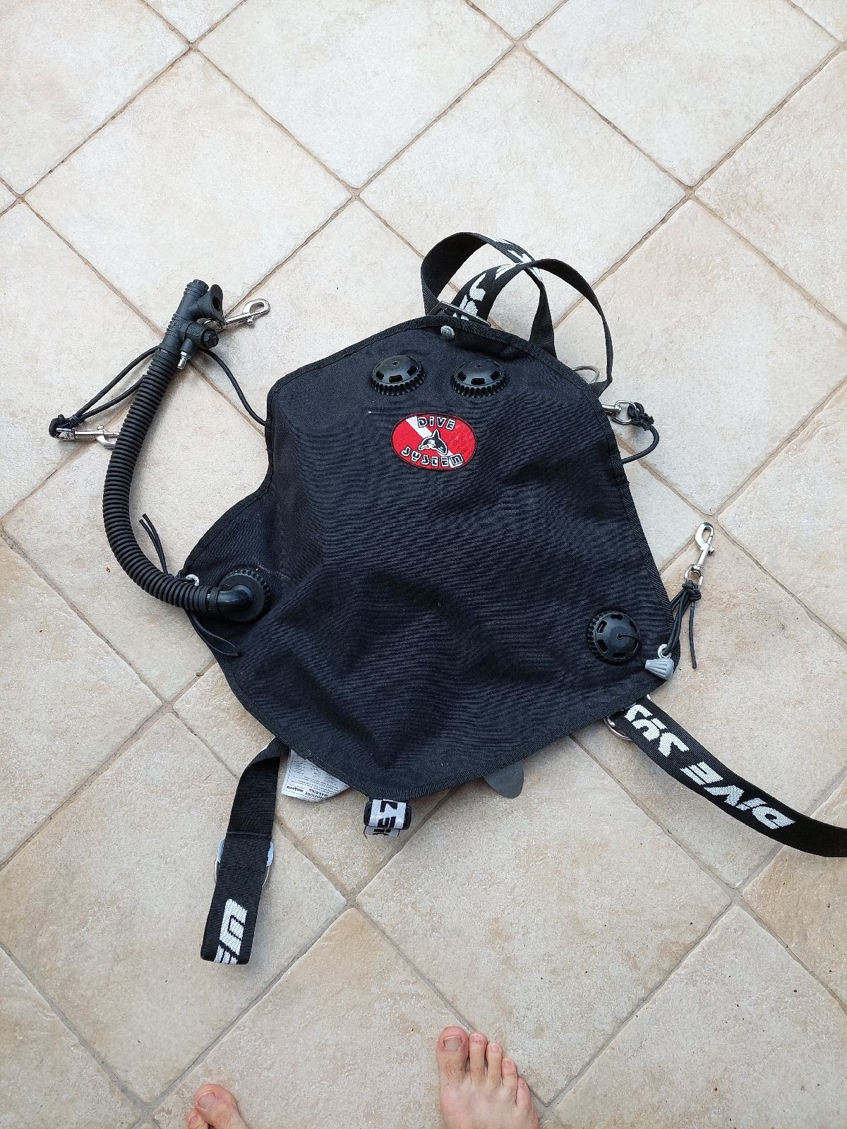 Dive system sidemount jacket