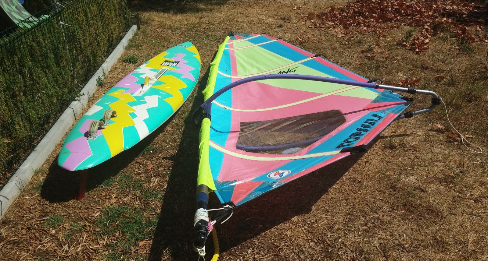 Fanatic Viper Lite windsurfing set