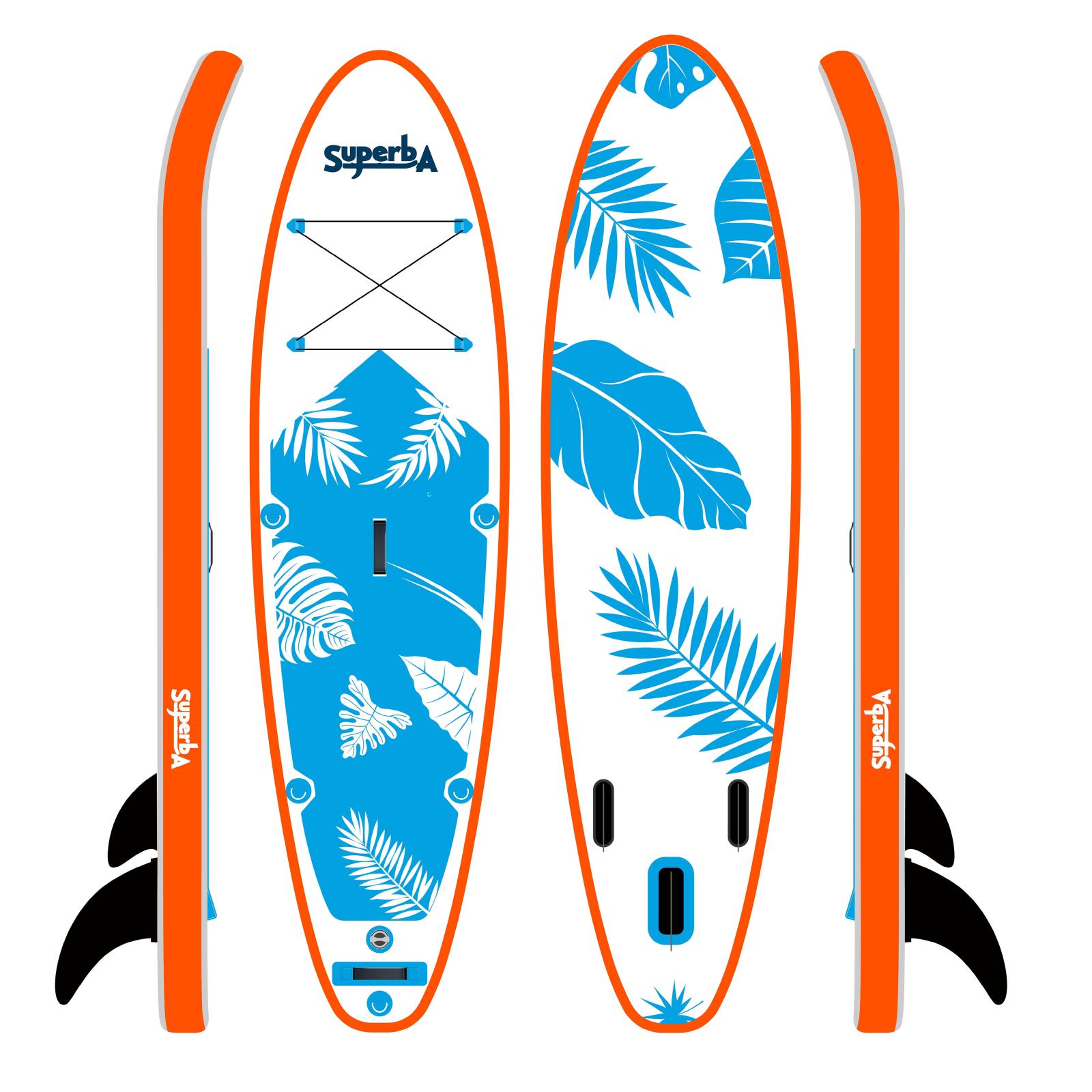 RASPRODAJA!!! SUP NA NAPUHAVANJE SUPERBA PAKET + 2-dijelno veslo Akwa