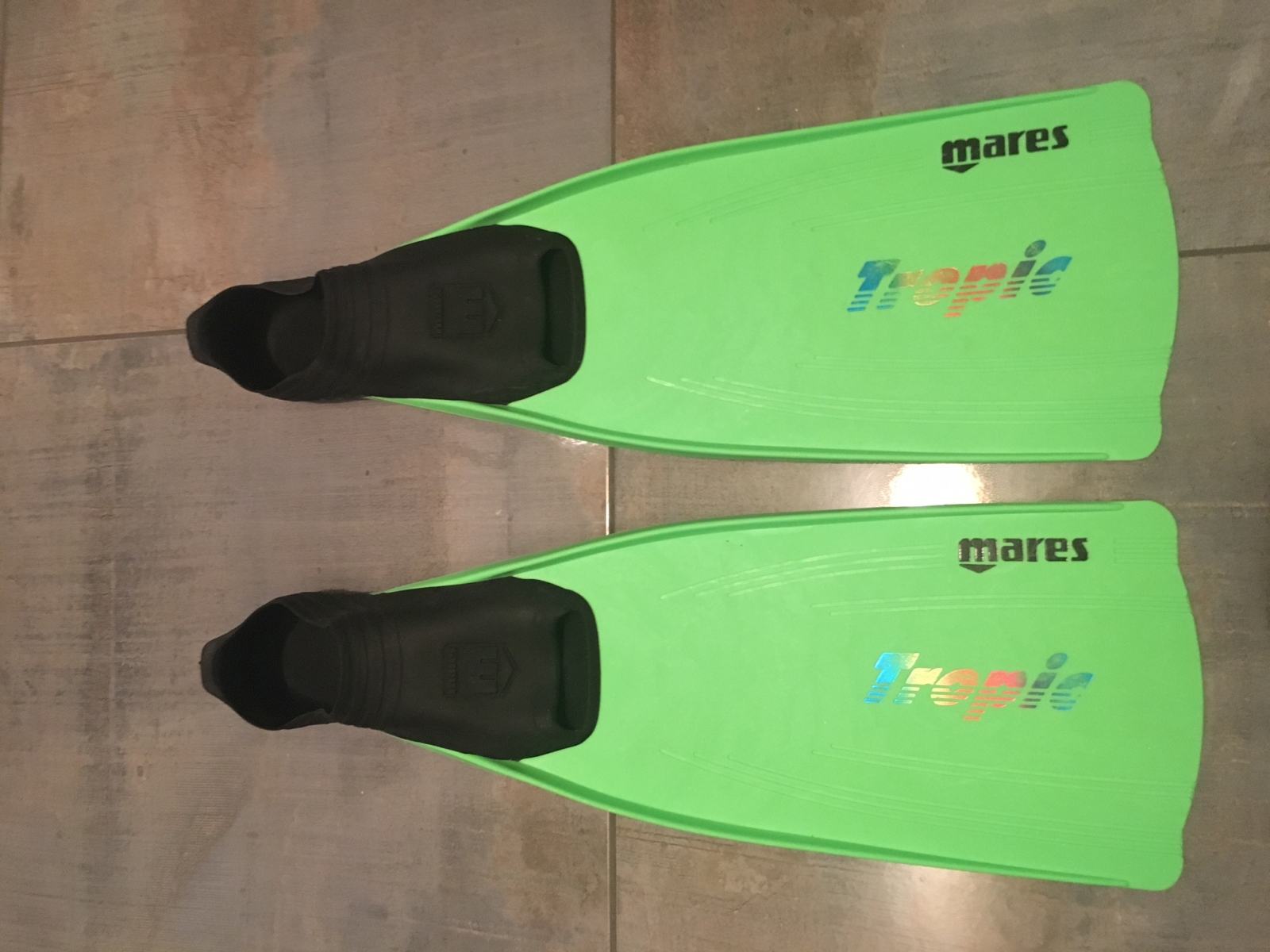 Peraje Mares br. 43-44 (Peraje br. 35-36 (zelene) + maska i dihalica