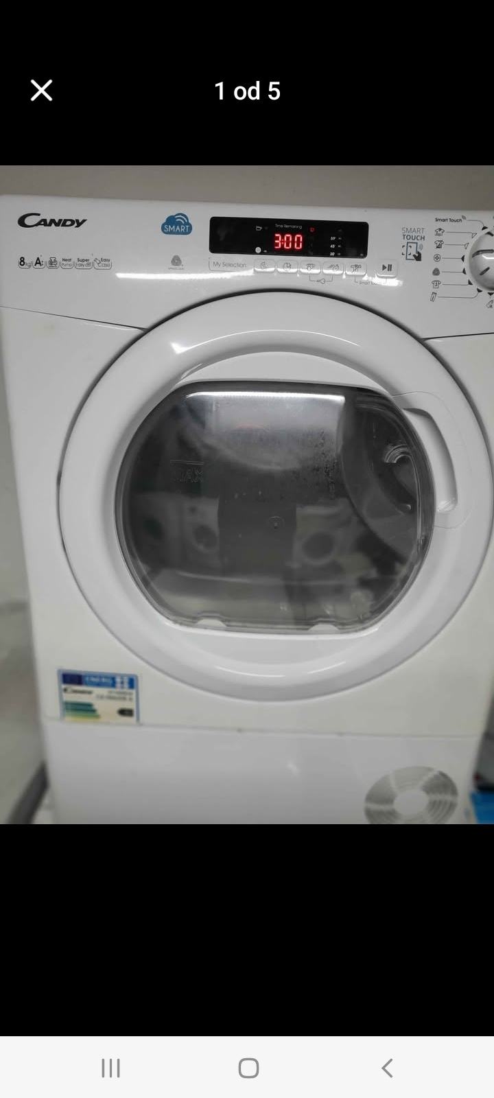 CANDY SUŠILICA CS H8A2DE