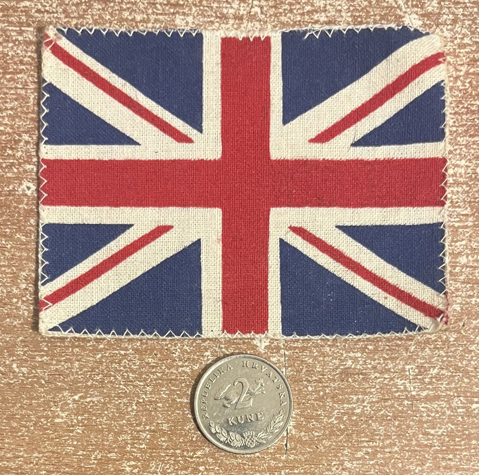 ENGLESKA ZASTAVA - PLATNENI PRIŠIVAK
