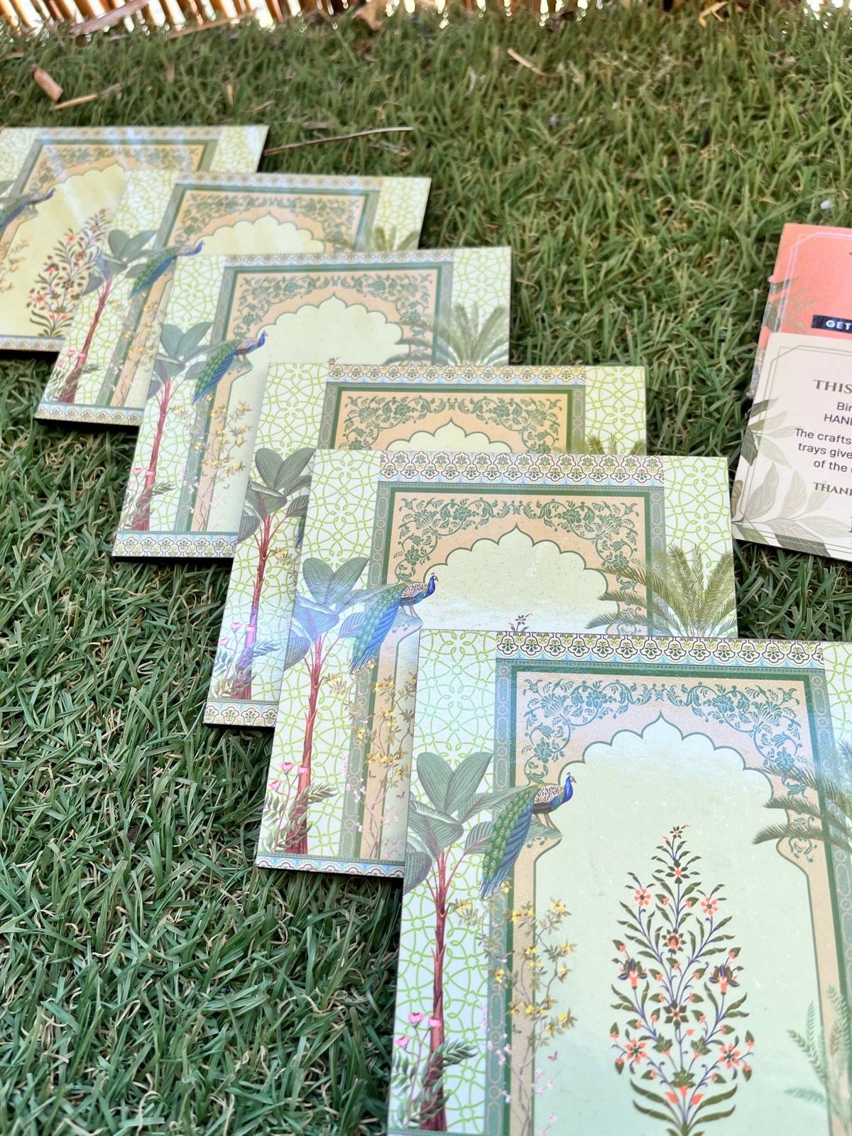 Podlosci za pice iz Indije, rucni rad