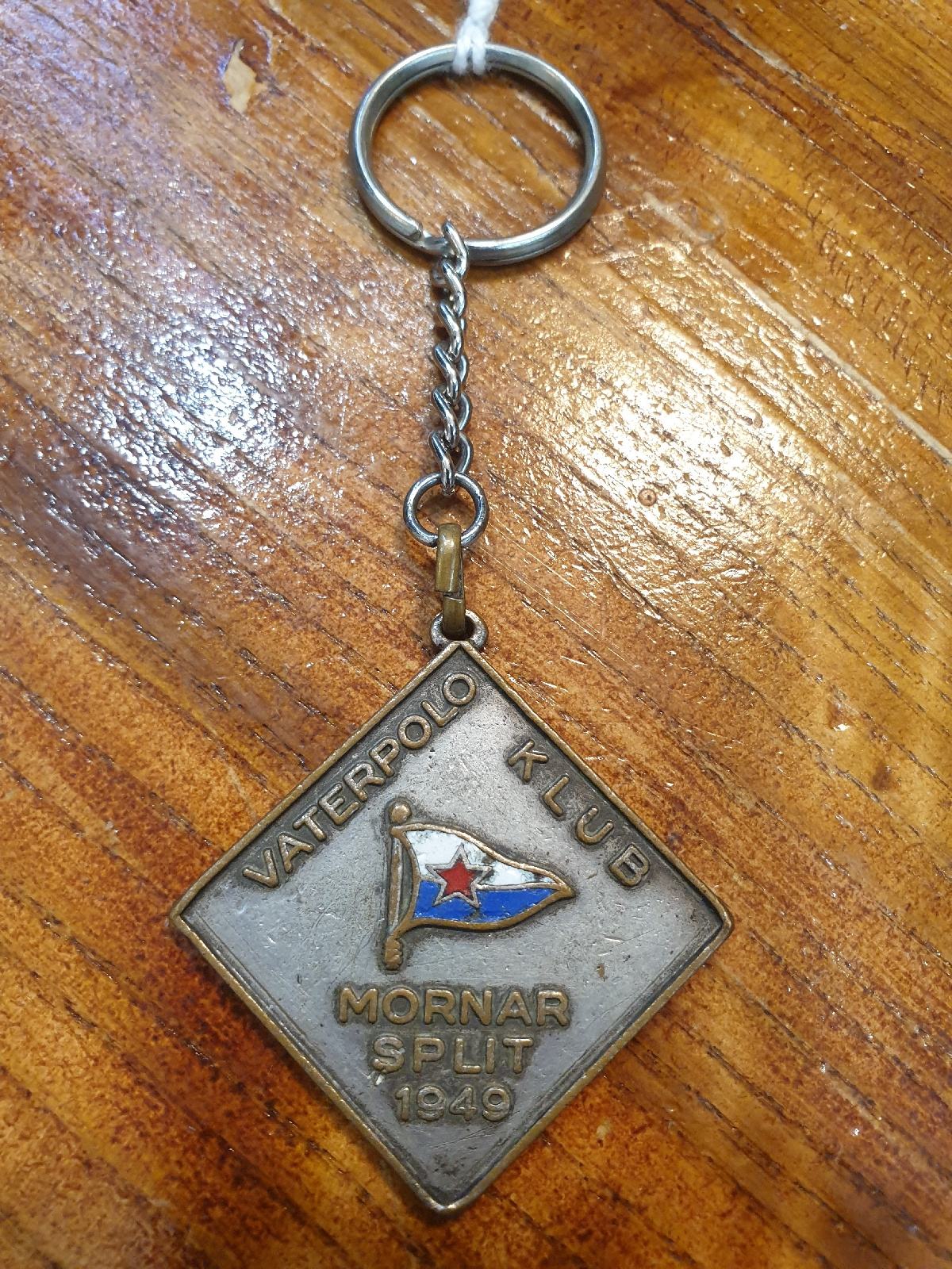 Privjesak za ključeve od vaterpolo kluba Mornar Split