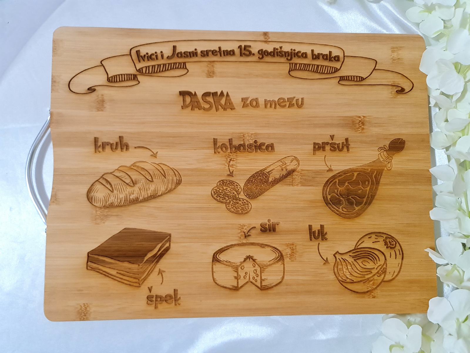 2 daske za rezanje, 36x26cm