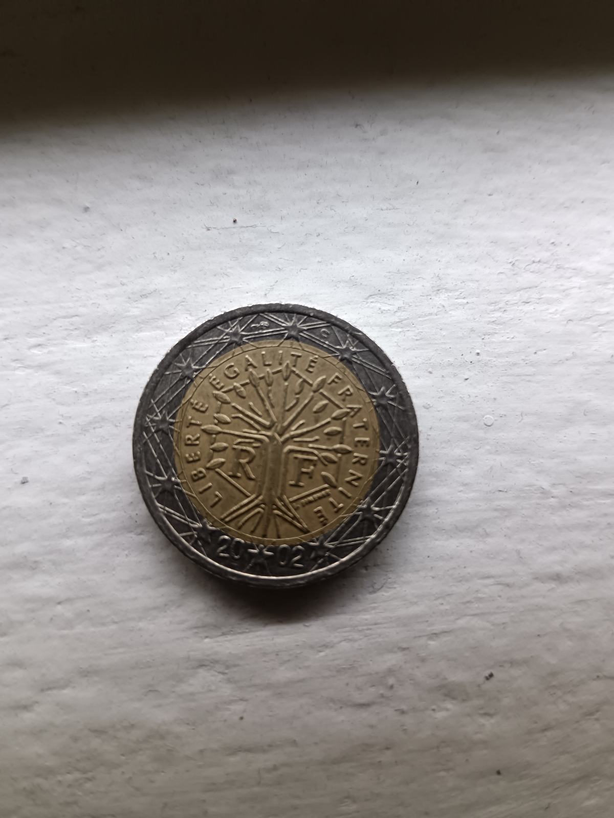 2€ Francuska kovanica