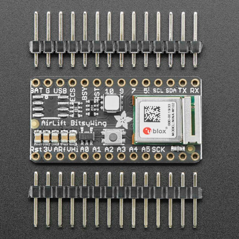 Adafruit AirLift Bitsy Add-On – ESP32 WiFi Co-Processor