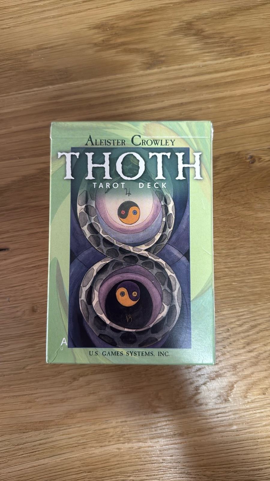 Aliester Crowley THOTH Tarot Deck - large