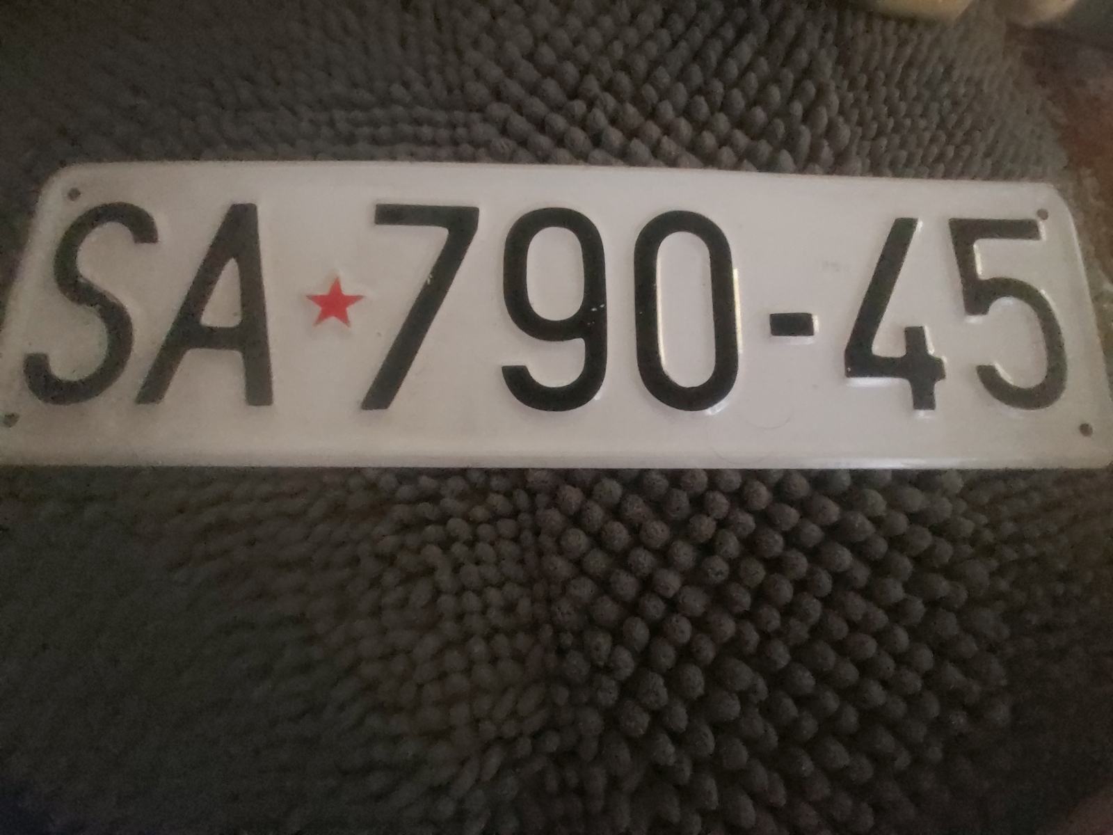 AUTO TABLICA SARAJEVO EX YU