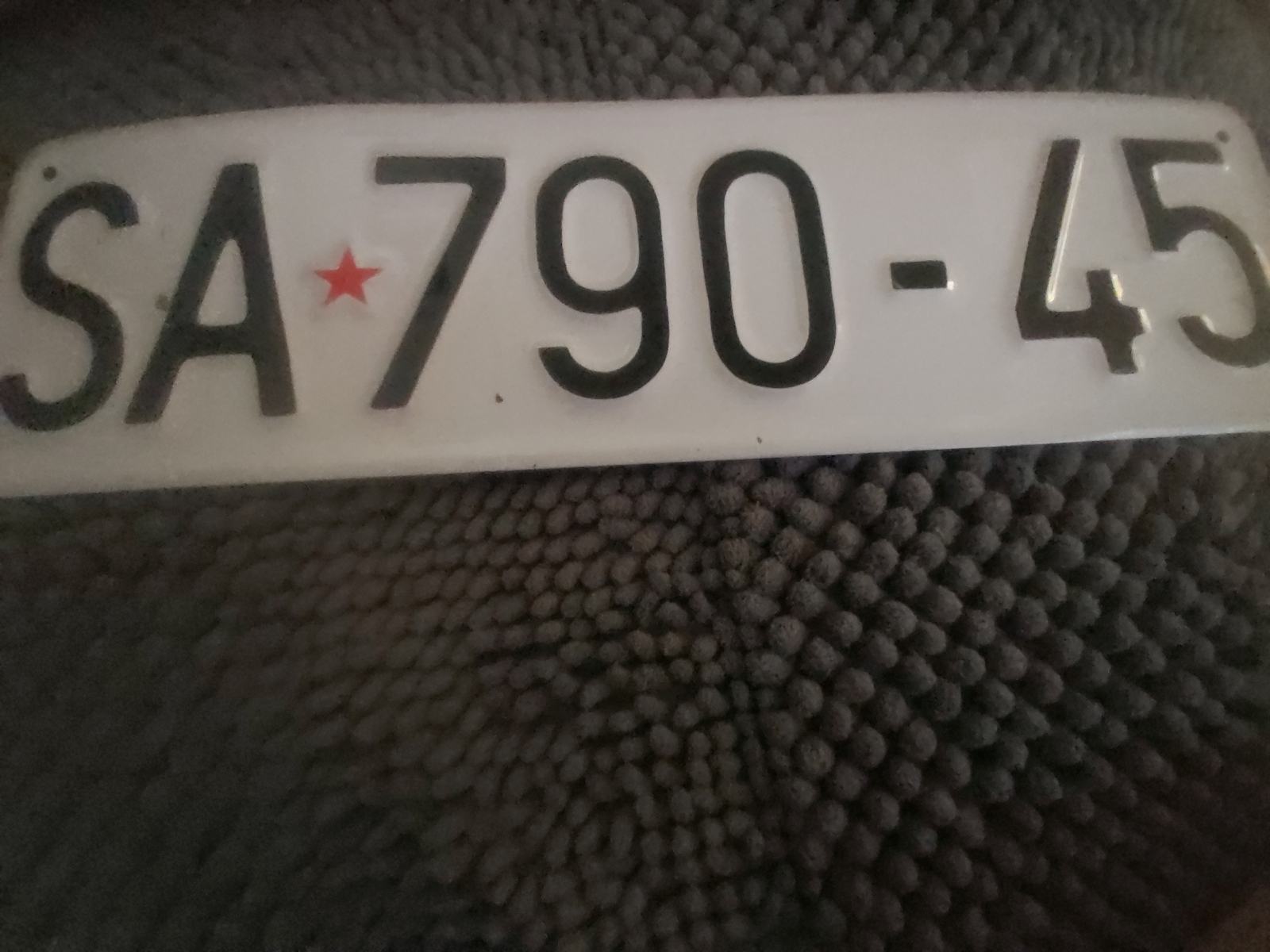 AUTO TABLICA SARAJEVO EX YU