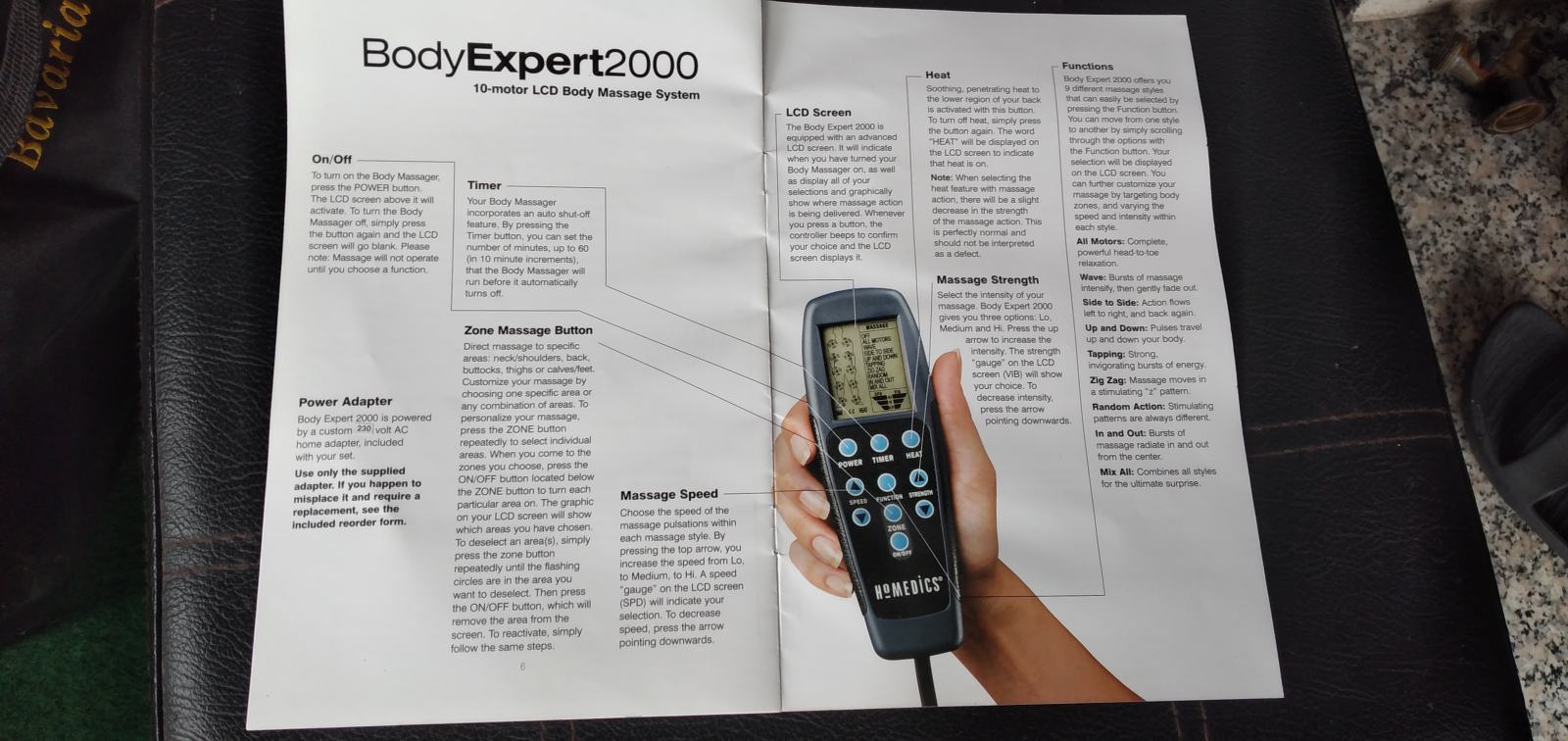 Body expert 2000 LCD