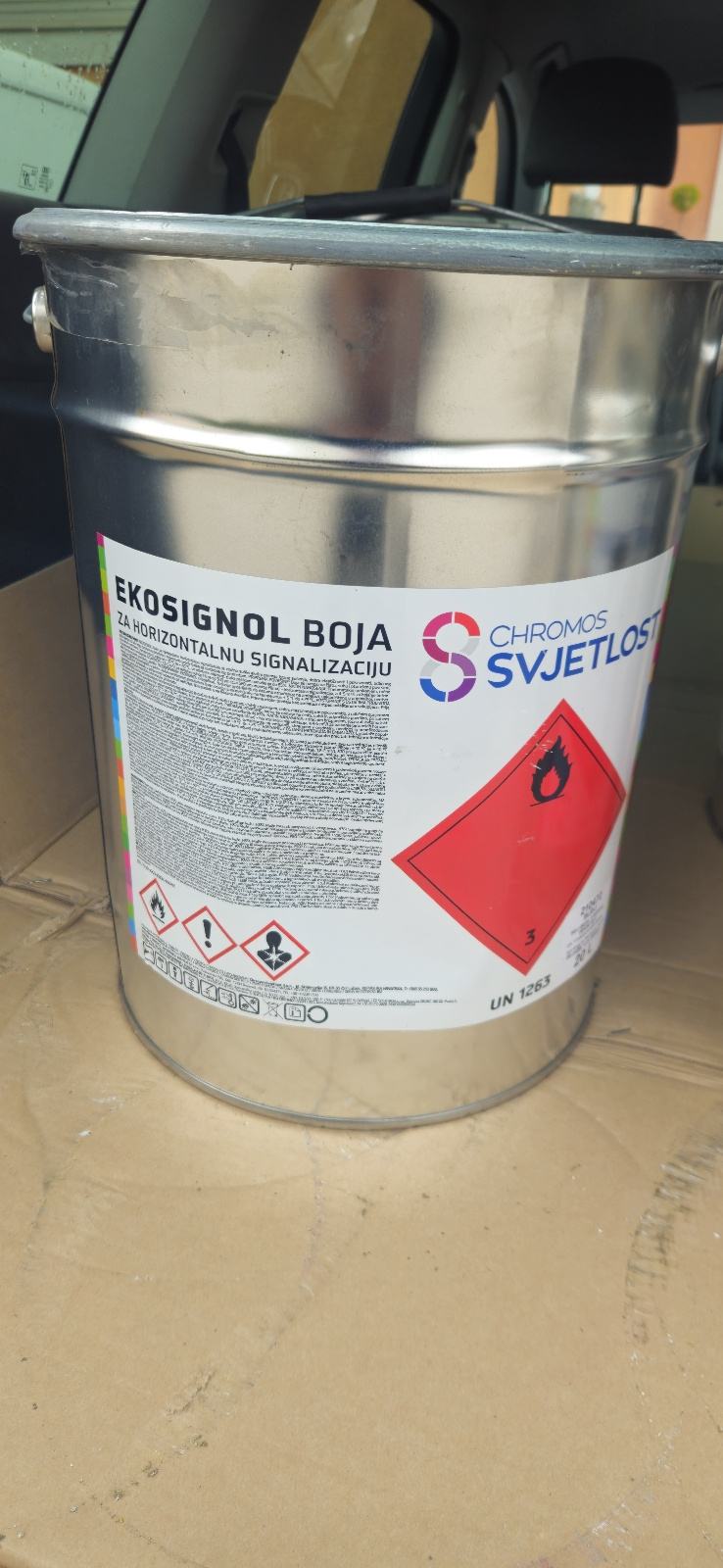 boja za asfalt ili beton 30 kg