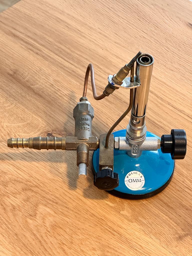 Bunsen plamenik sa sigurnosnim ventilom