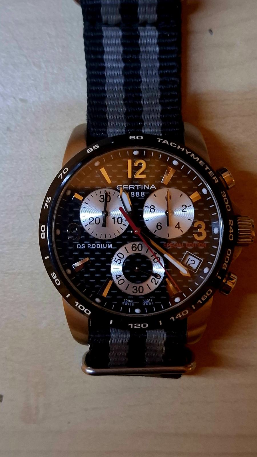 Certina Sauber Petronas F1 special edition sat