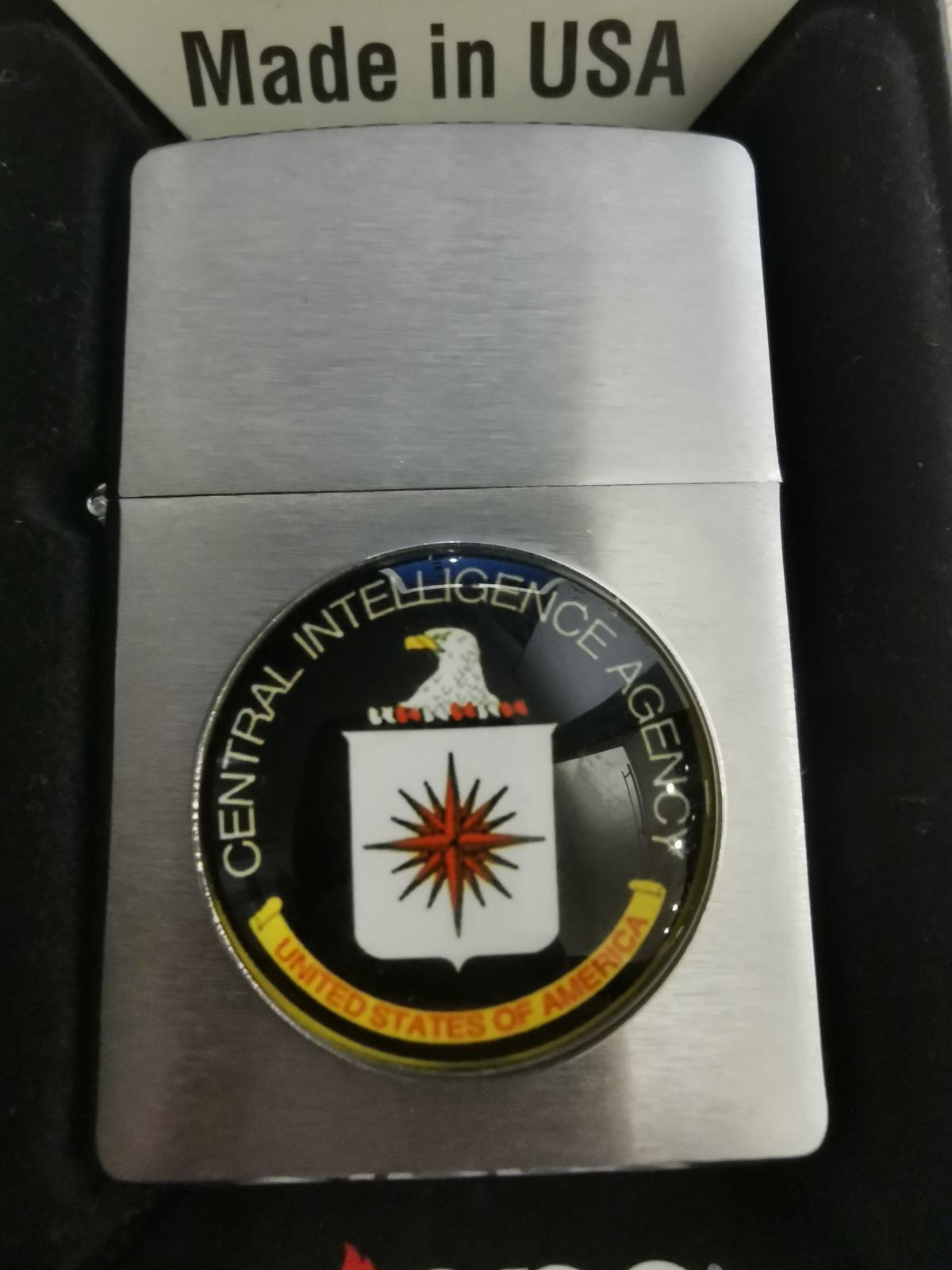CIA Zippo Lighter upaljac, Novi, original