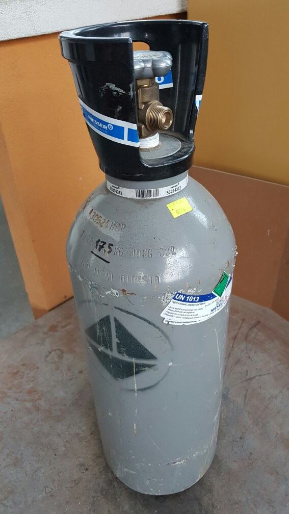 CO2 boca Messer 10kg CO2, puna, atestirana