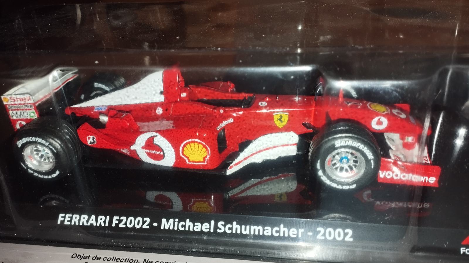 Diecast model F1 Ferrari F2002 WC Michael Schumacher 1/24