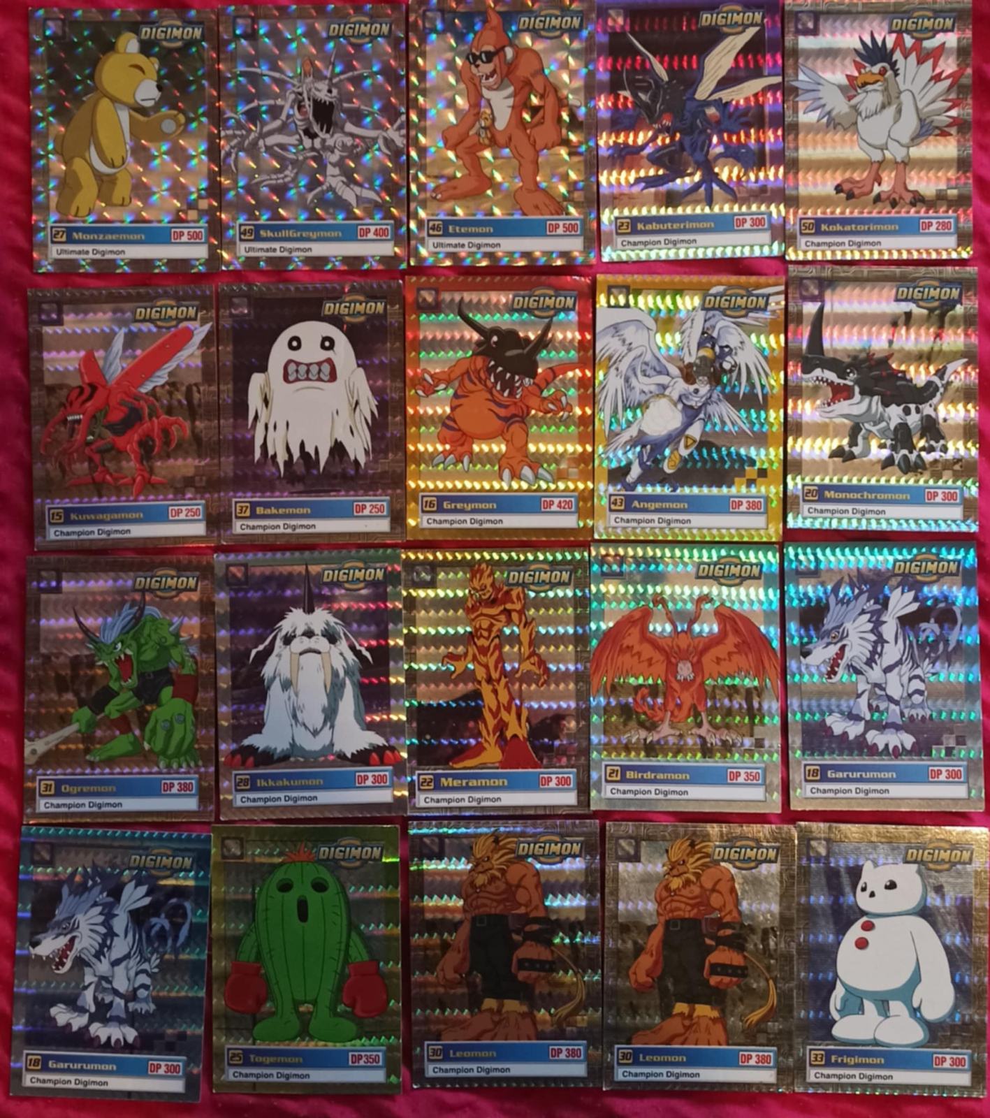 DIGIMON 1999 Upper Deck Digimon Series 1