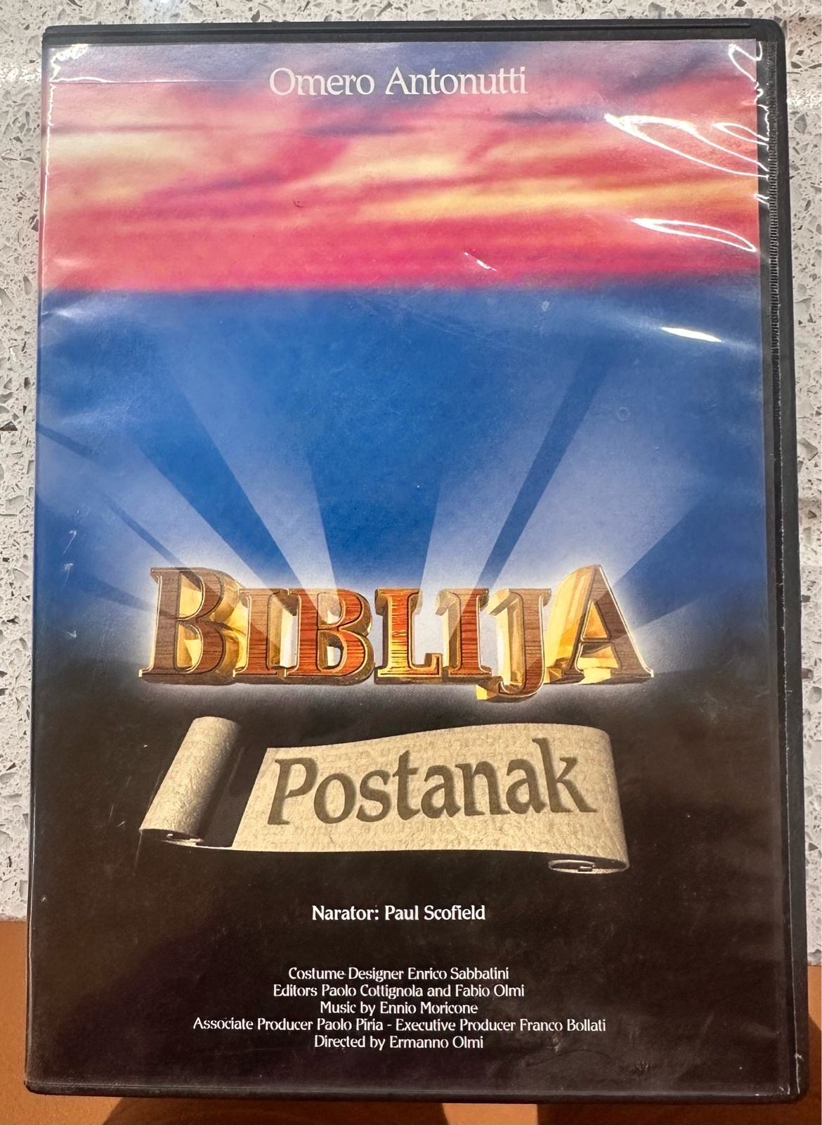 DVD BIBLIJA postanak