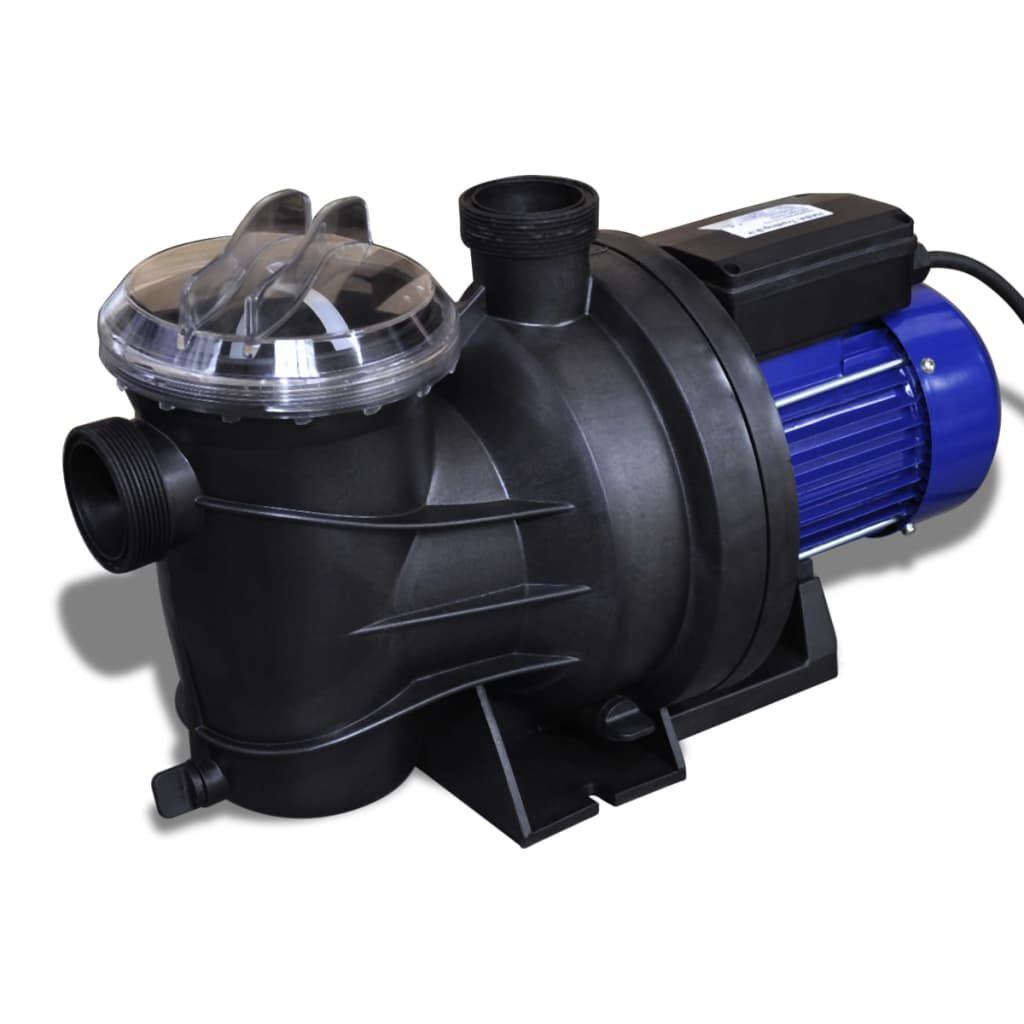 Električna pumpa za bazen 1200 W plava（90467）