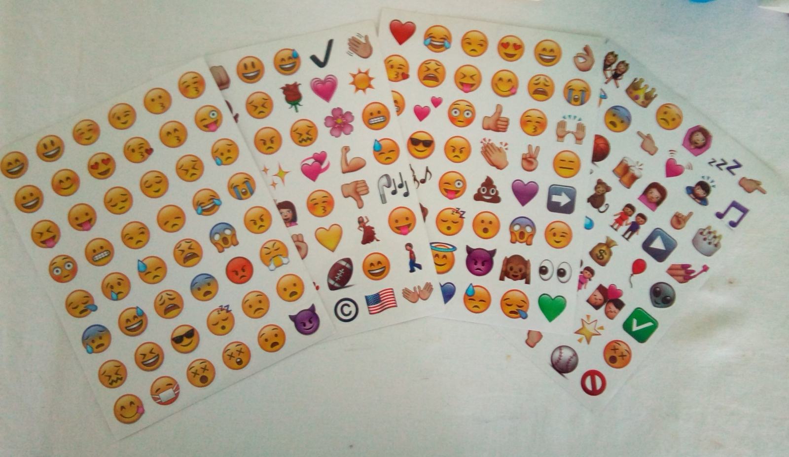Emoji Stickeri Smajlići Naljepnice za laptope mobitele bilježnice