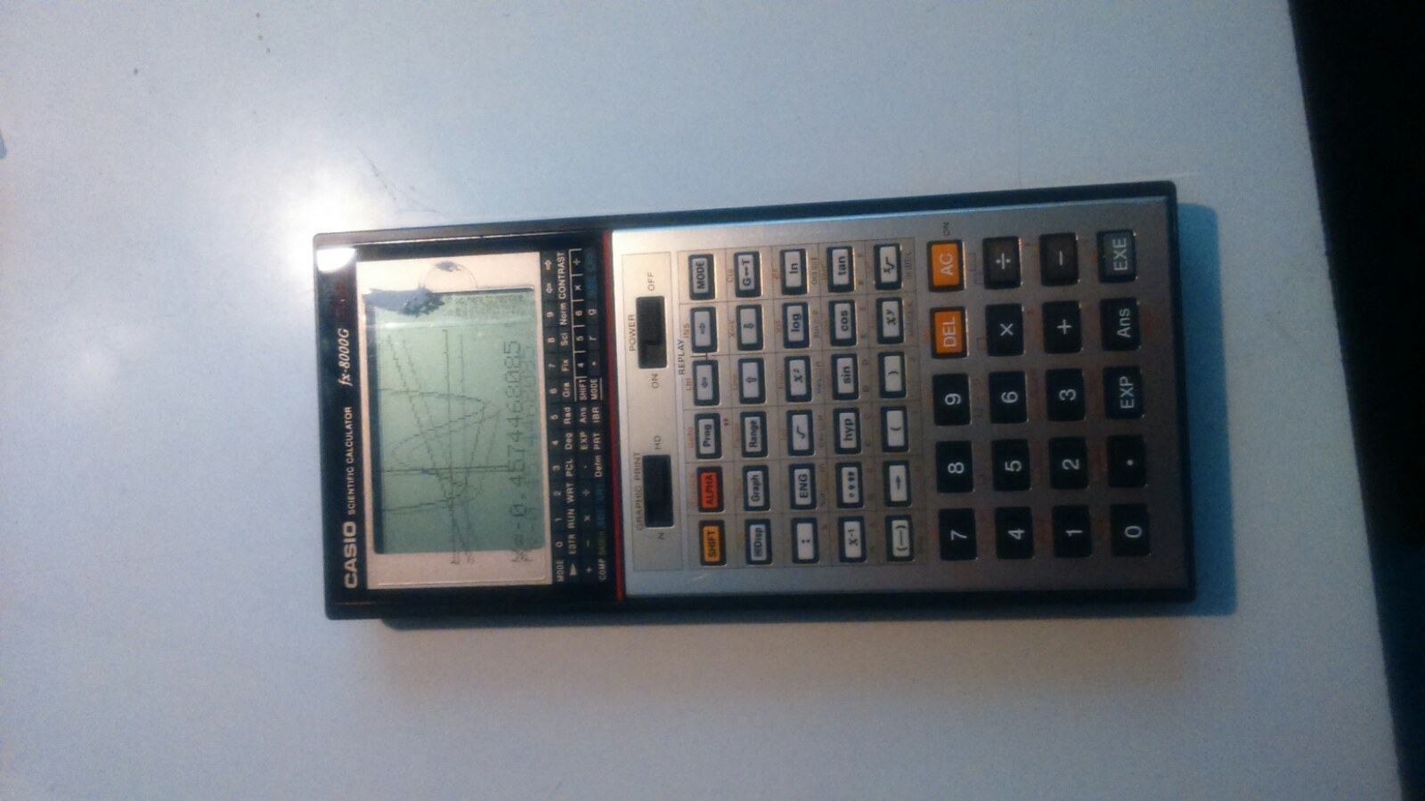 Grafički kalkulator Casio FX-8000G