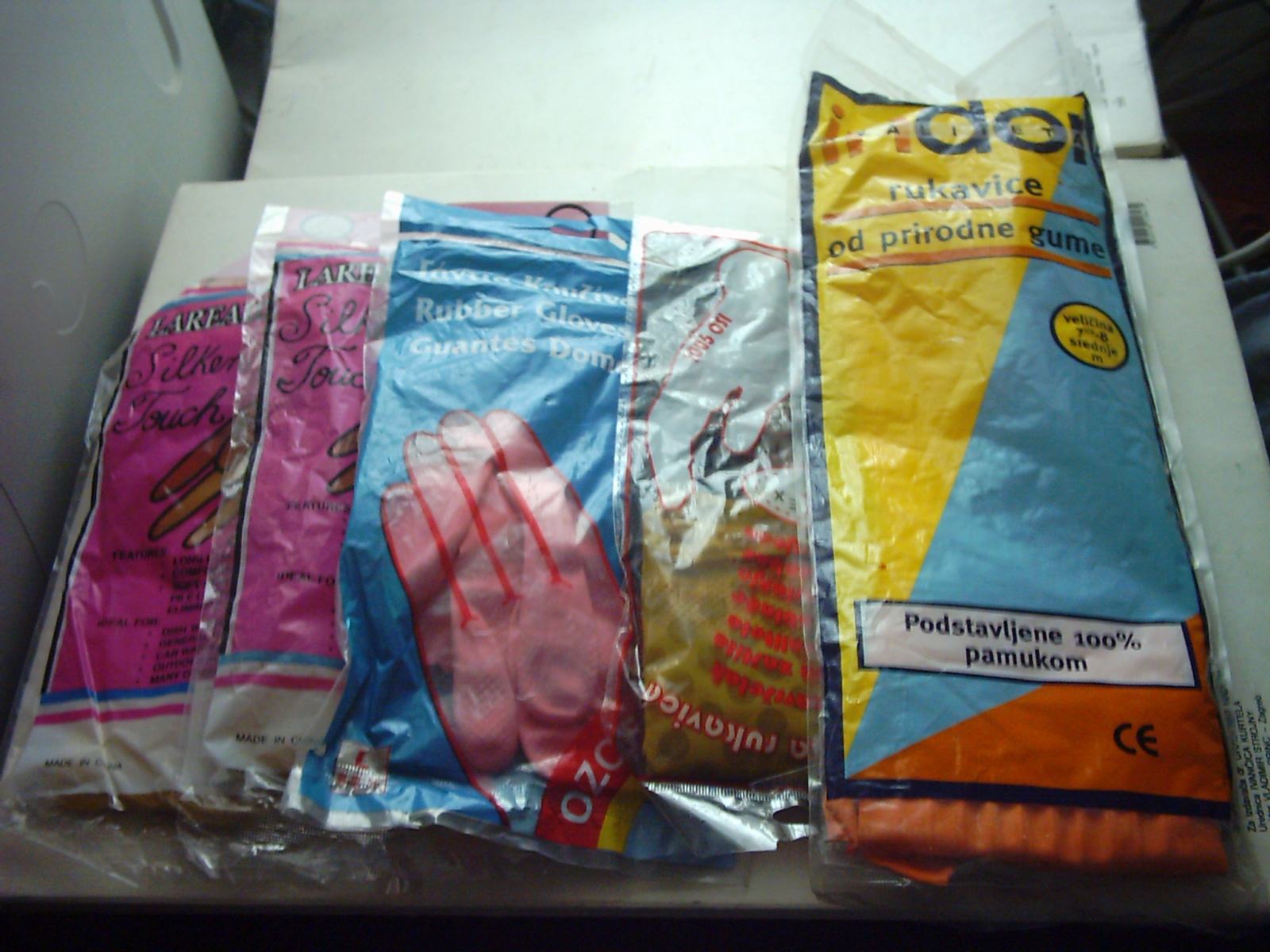 gumene rukavice