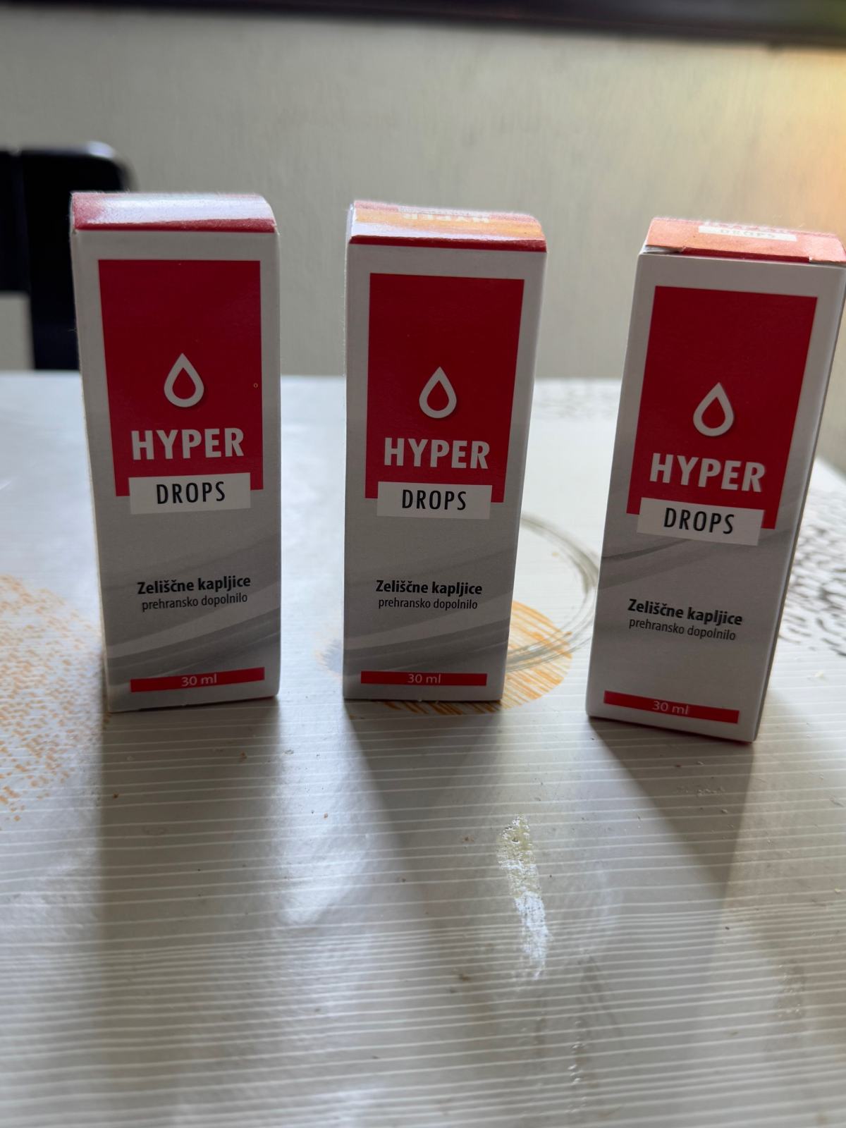 Hyper drops,kapi za snižavanje tlaka