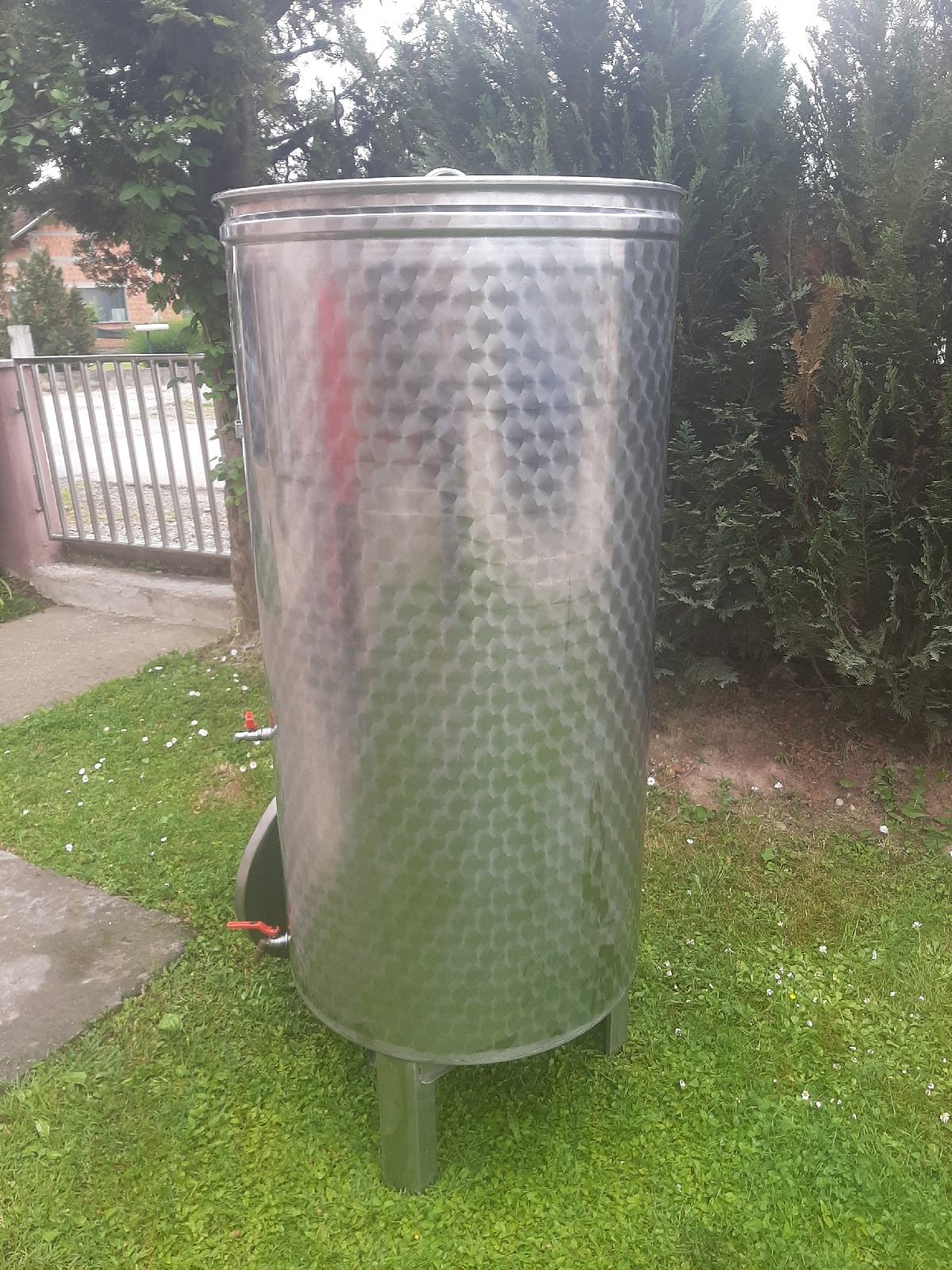 Inox bačva Letina 400l