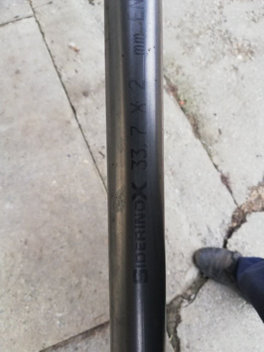 inox cijev 33.7 x 2