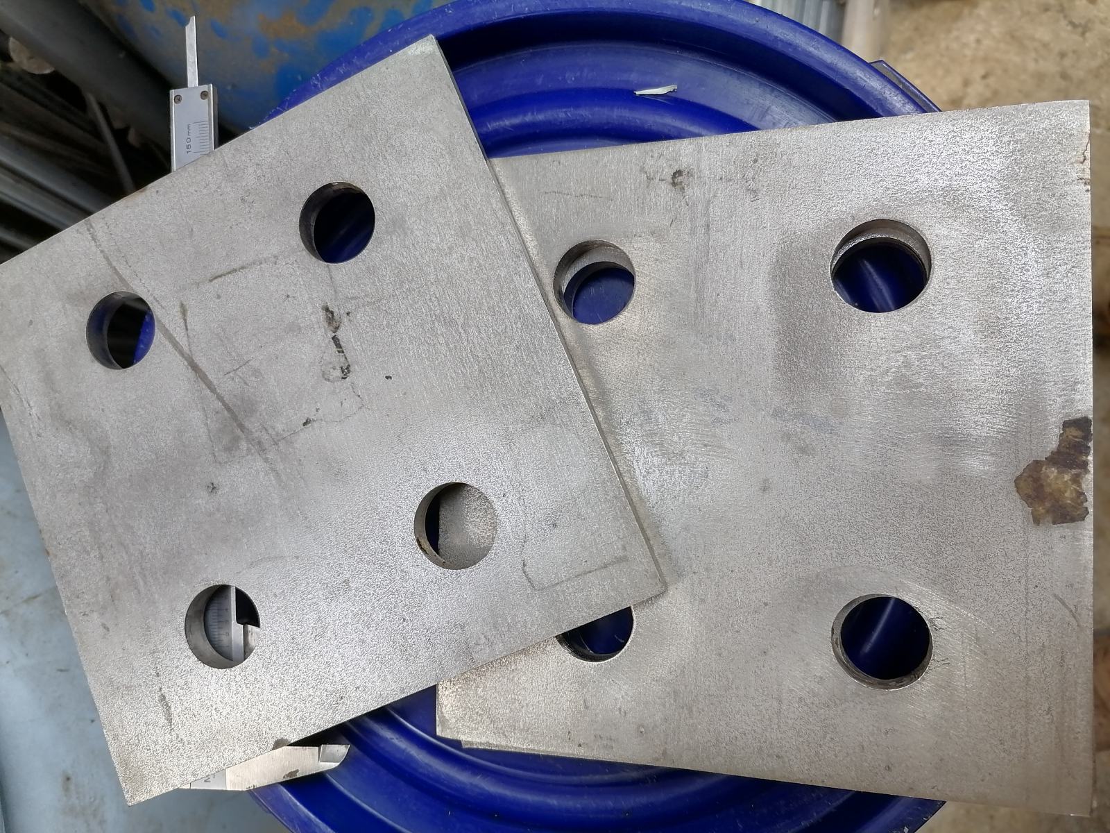 Inox limovi, ploče 180×180×10 mm