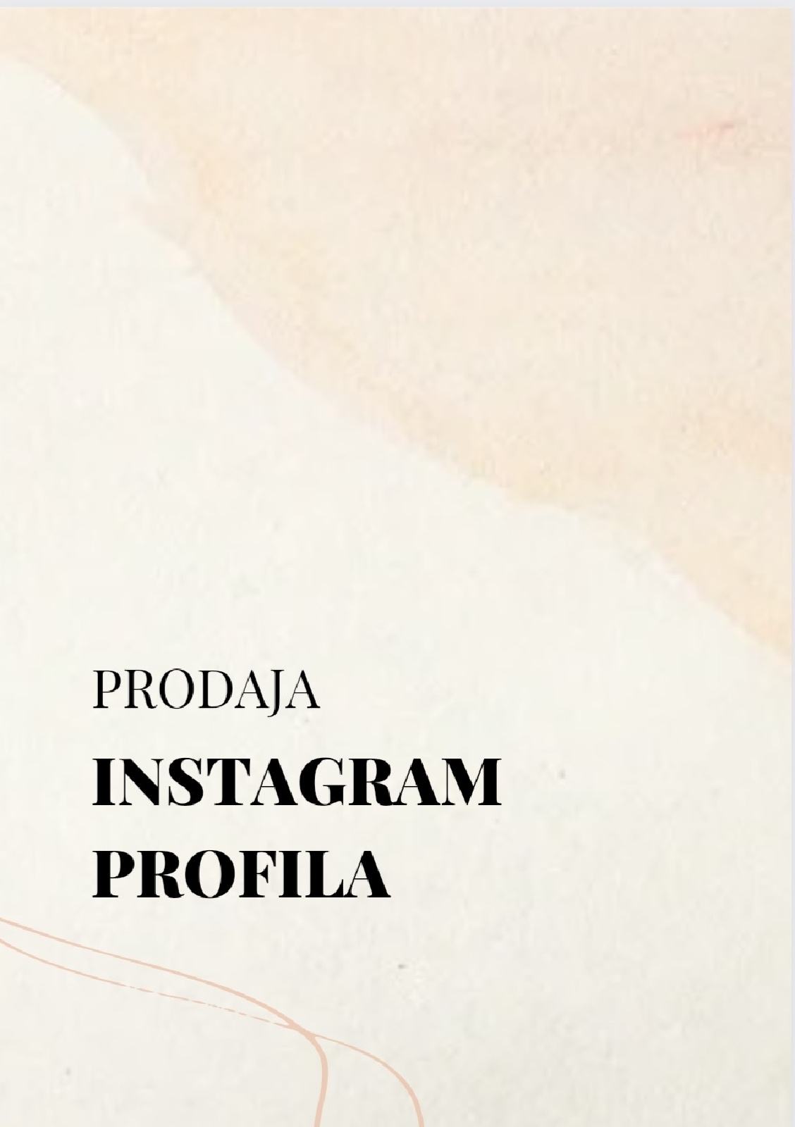 INSTAGRAM PROFIL