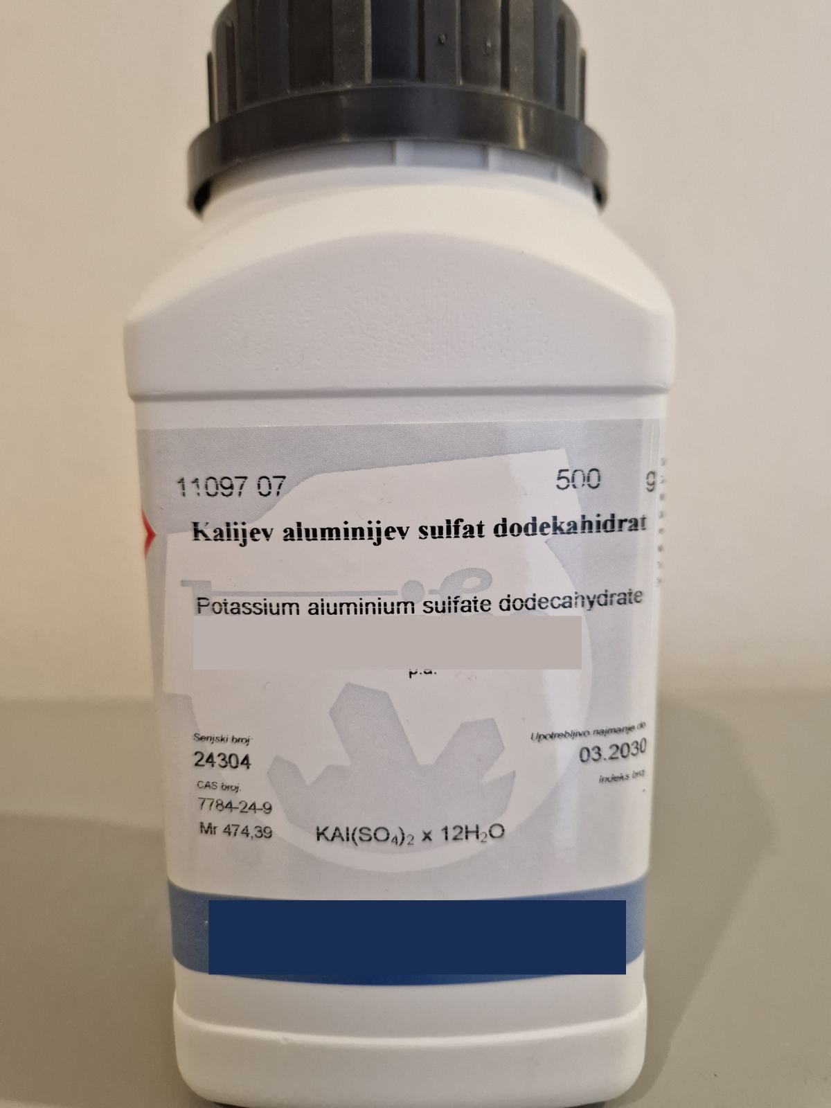 Kalijev aluminijev sulfat (stipsa)