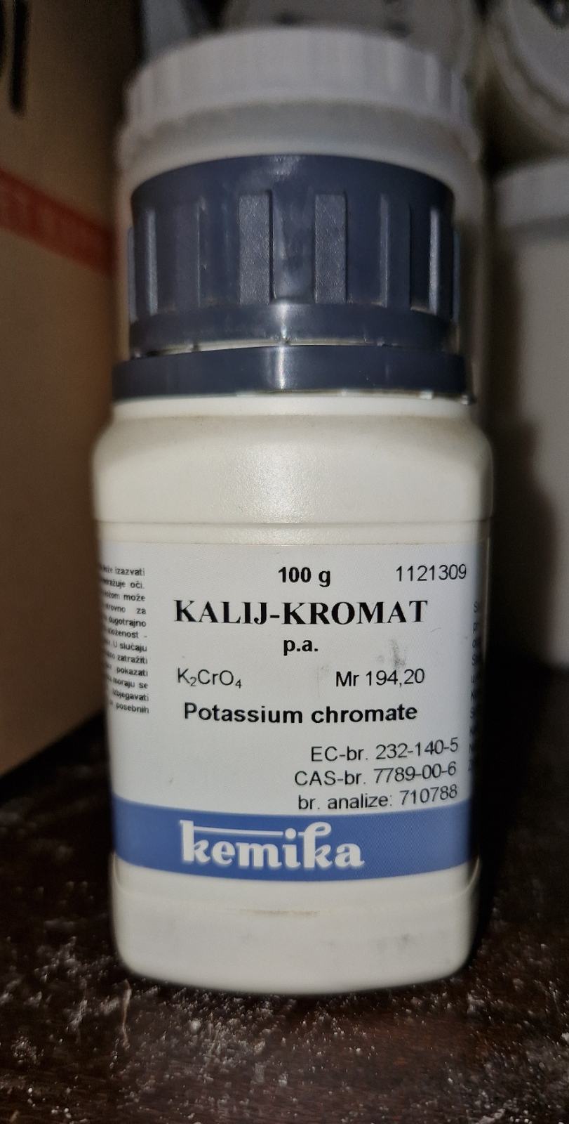 Kalijev kromat - 100g