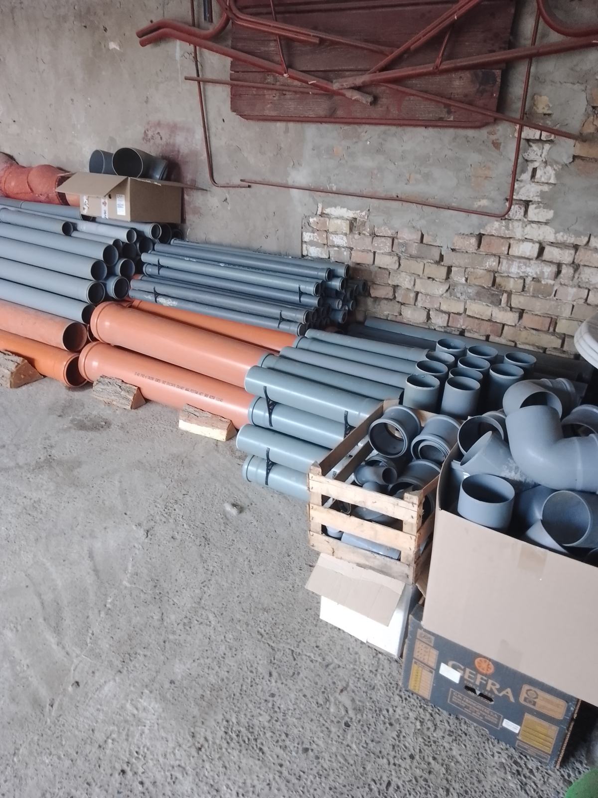 Kanalizacijske cijevi vodomaterijal