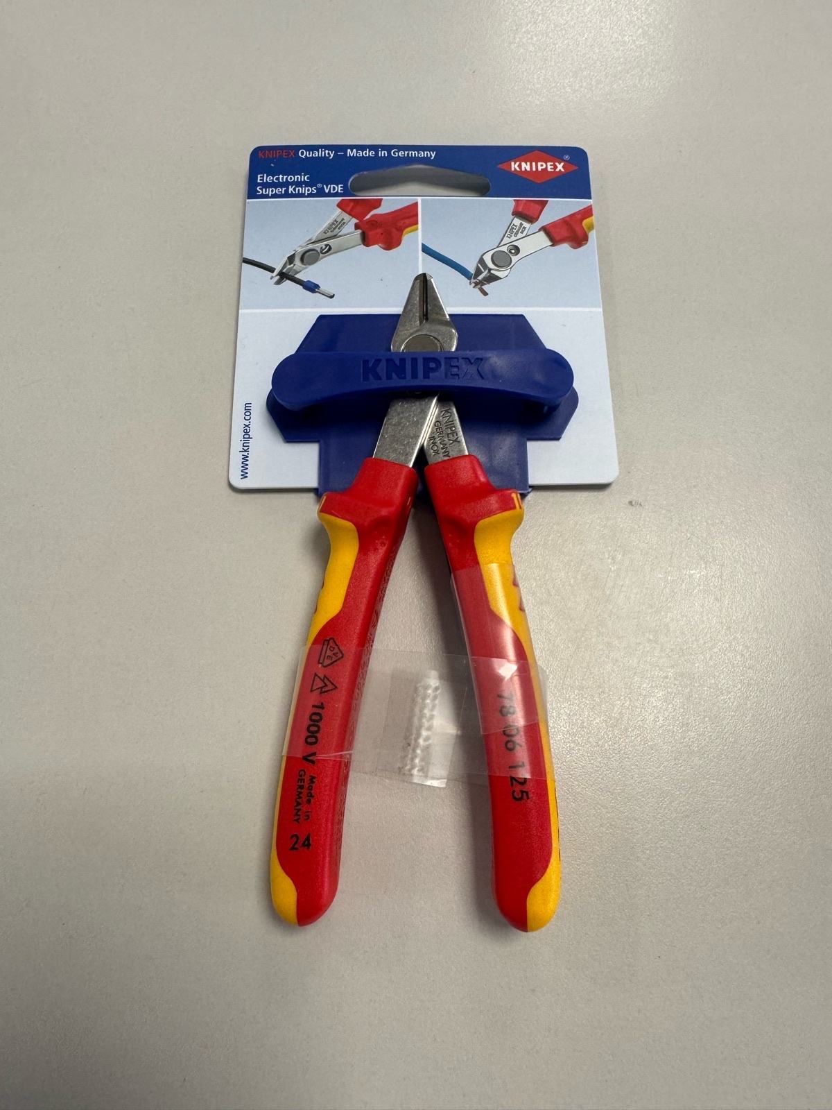 Knipex Electronic Super Knips® VDE (78 06 125), NOVO, R1 račun