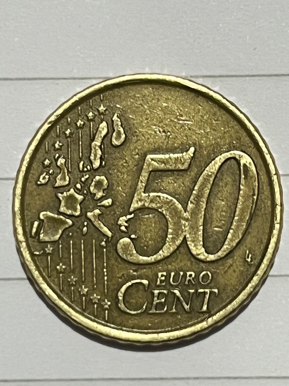KOVANICA 50 centi ITALIJA 2002