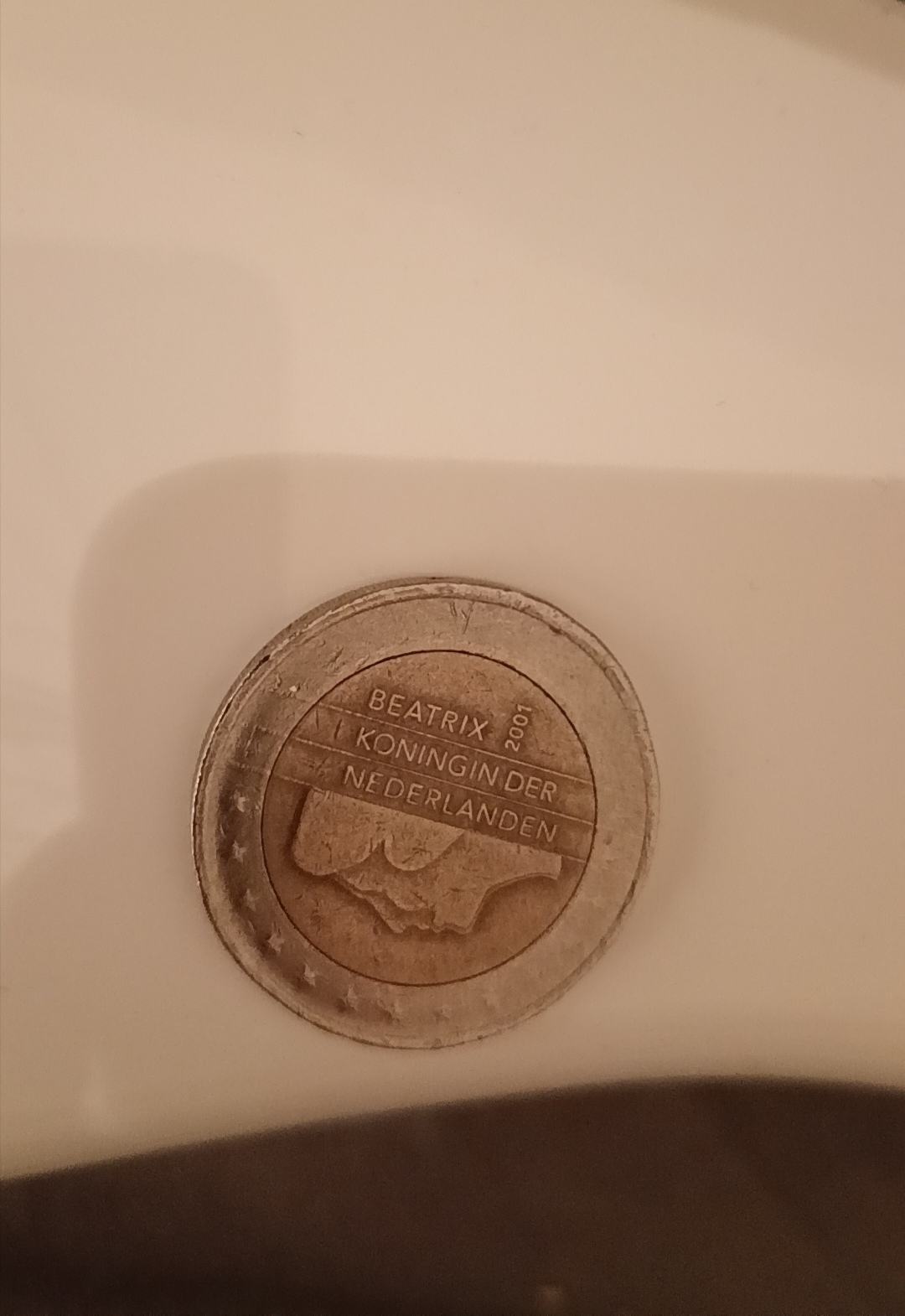 Kovanica BEATRIX krivo kovana