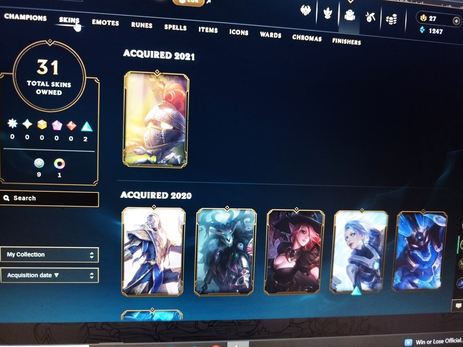 League of legends account