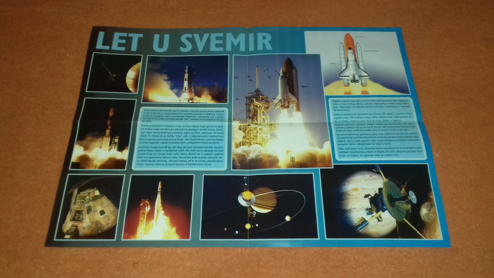 Let u svemir poster