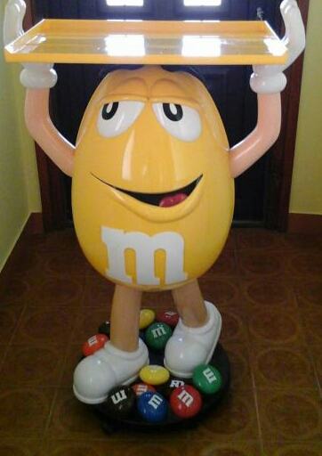 M&M display