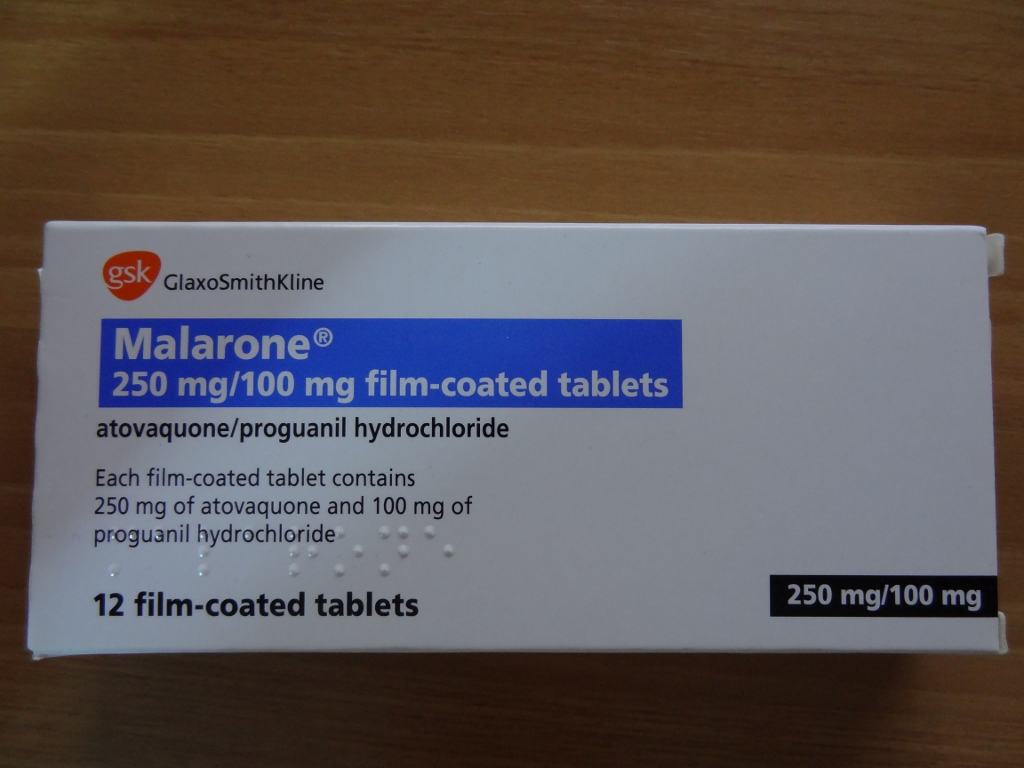 Malarone tablete (antimalarik)