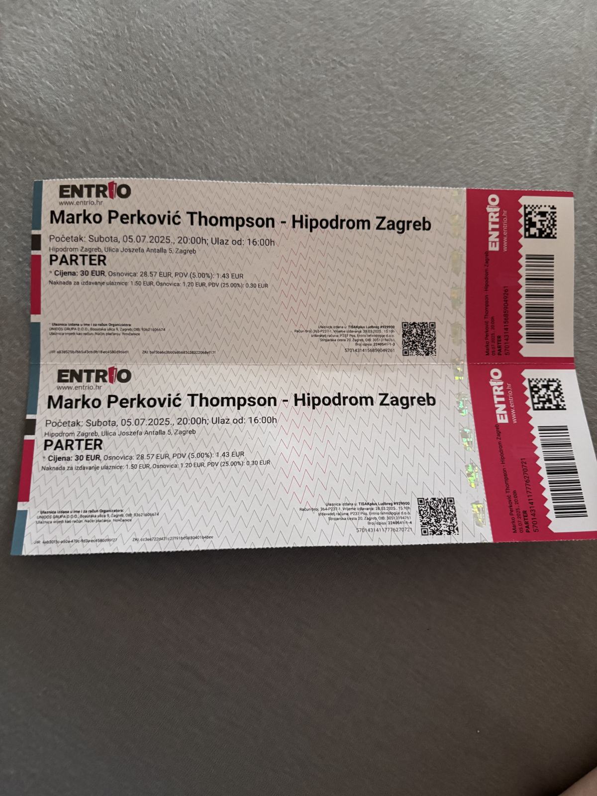 Marko Perković Thompson-parter