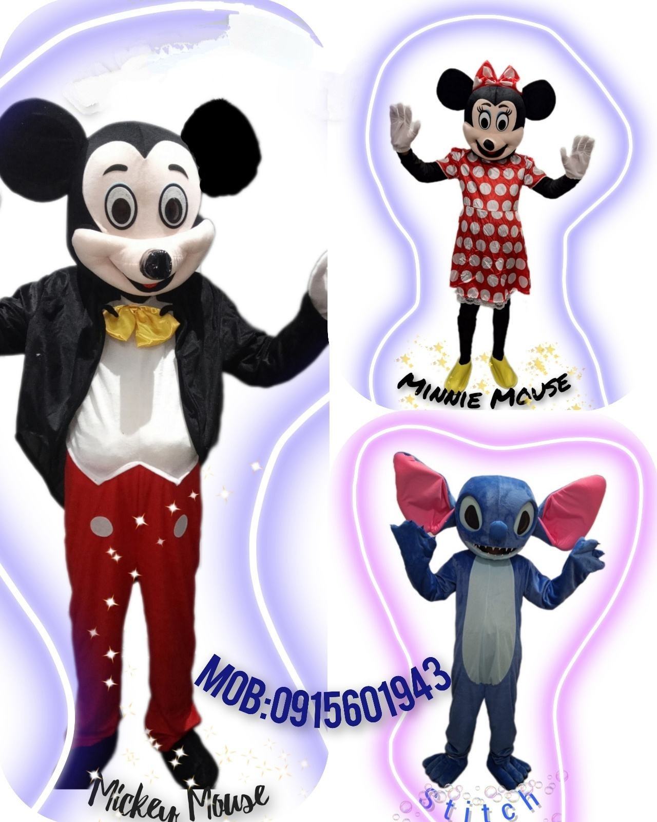 Maskota kostim Mickey,Minnie,Stitch