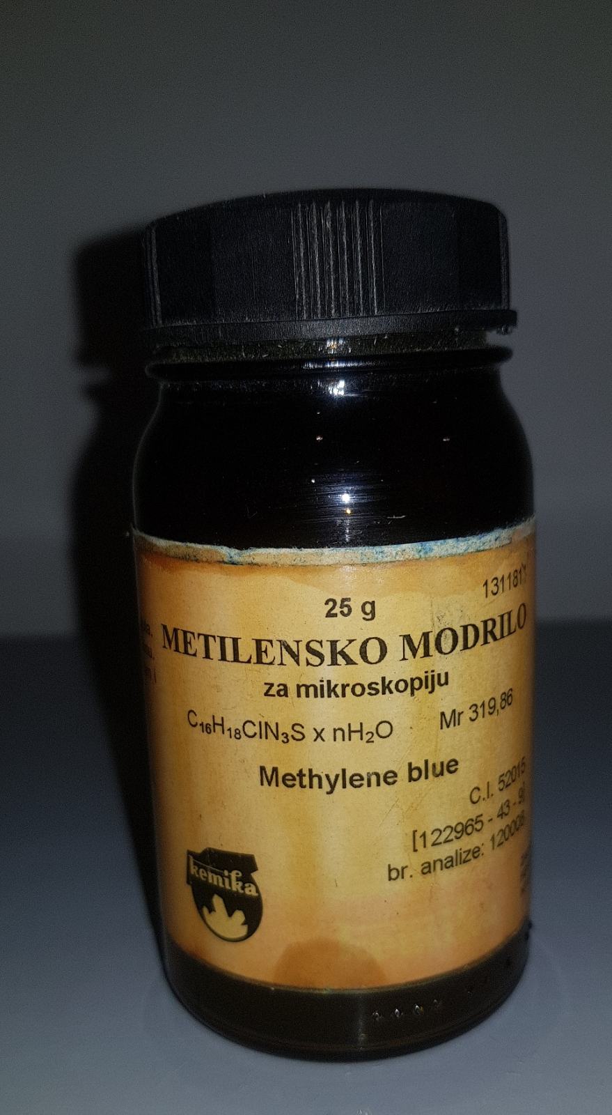 Metilensko modrilo - za mikroskopiju