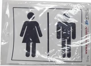 Naljepnice Oznaka WC, toilet za poslovne prostore